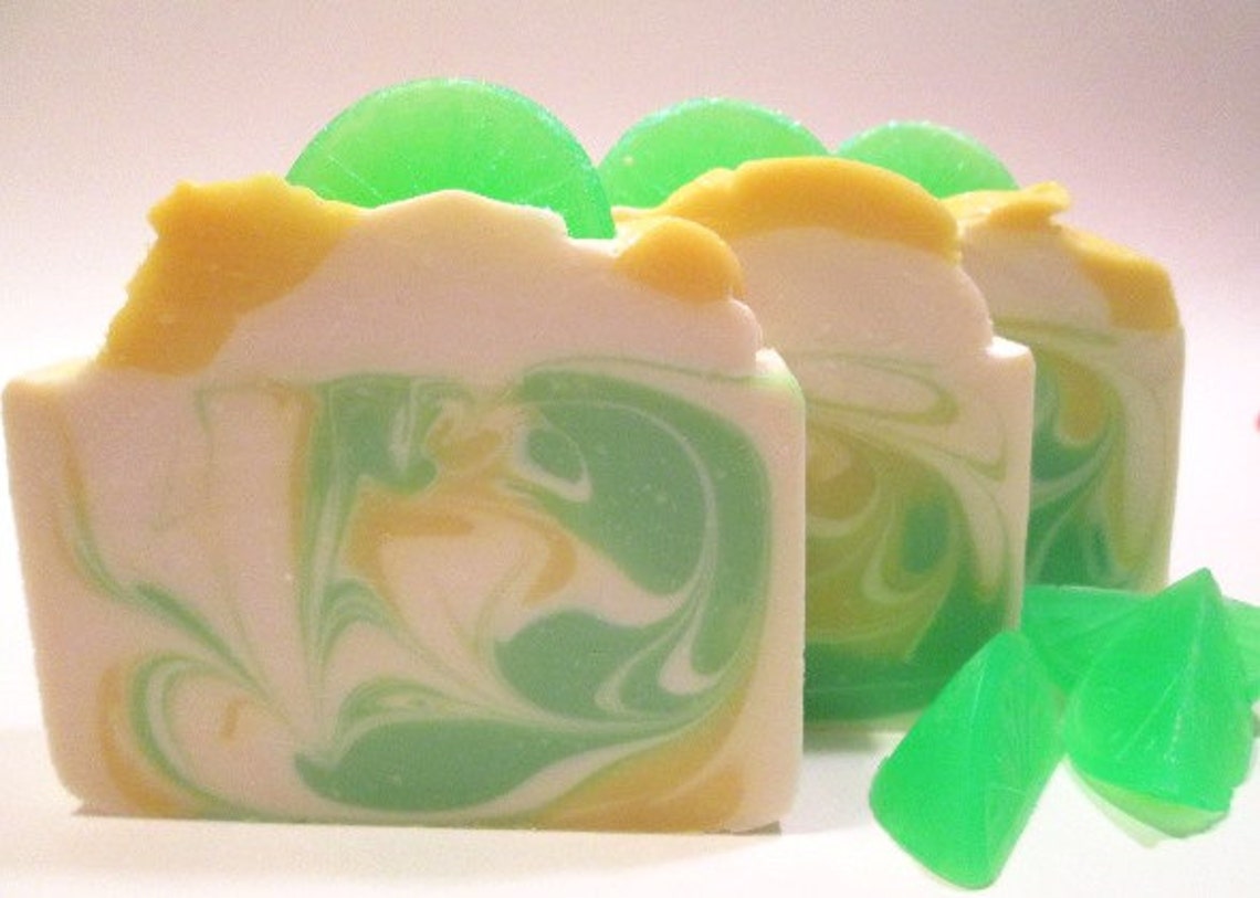 Coconut Lime Verbena Soap Handmade Cold Process Vegan Soap Etsy