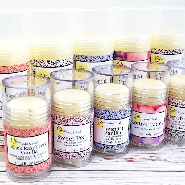 Solid Lotion Body Bar - Etsy