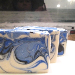 Aqua Soap Men's Handmade Cold Process Soap Vegan Soap - Etsy