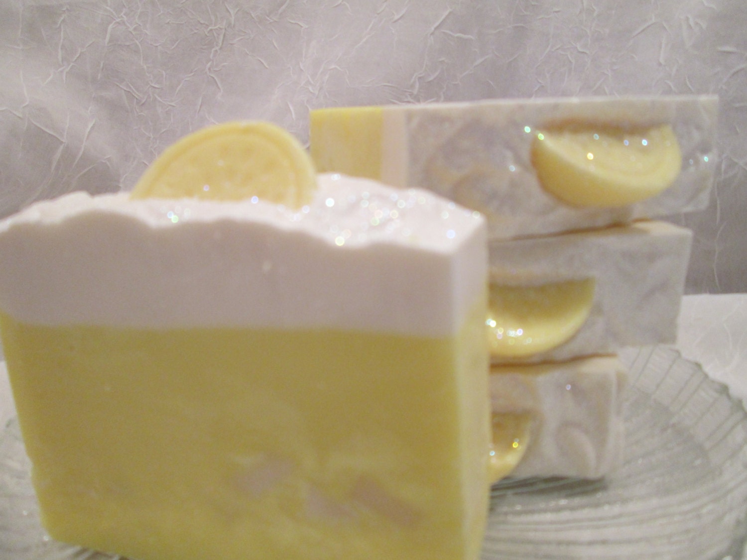 Lemon Sugar Soap Handmade Cold Process | Etsy