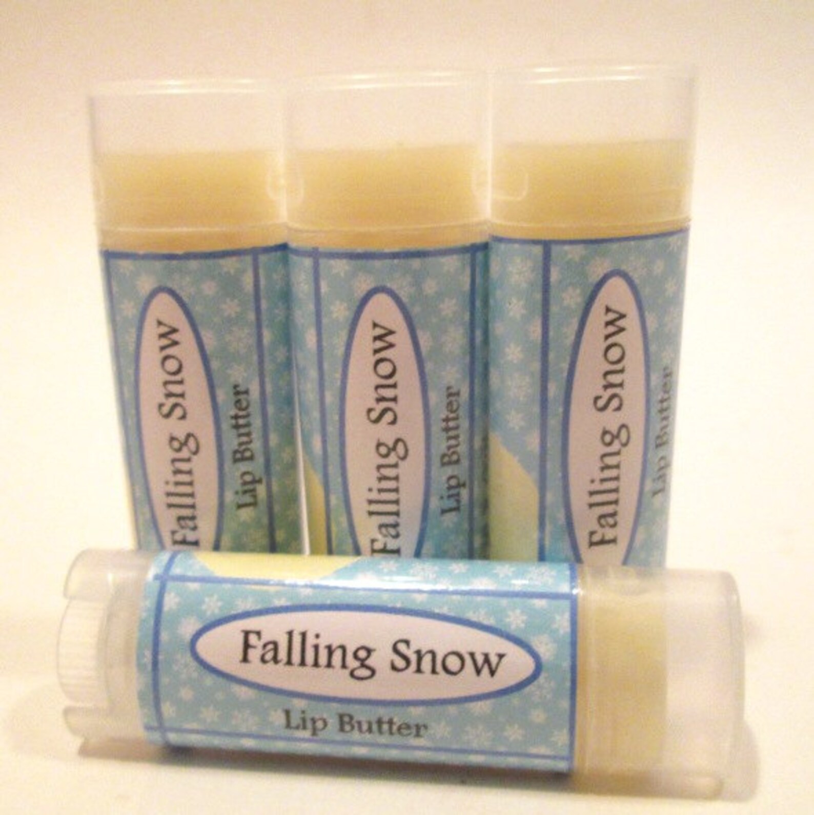 Falling Snow Lip Butter Peppermint Vanilla Lip Balm - Etsy