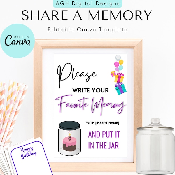 Memory Jar - Etsy