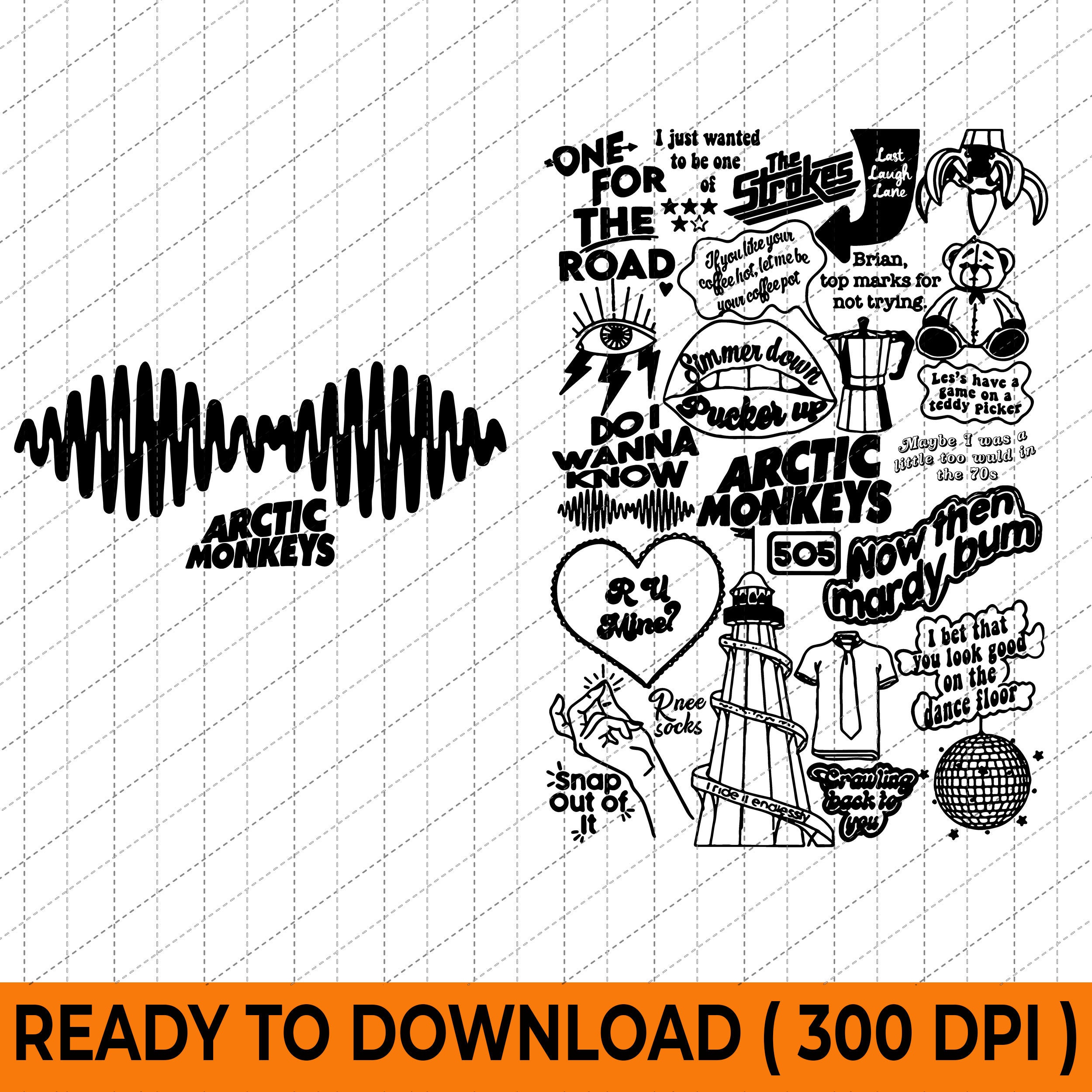 Arctic Monkeys Am Logo Png