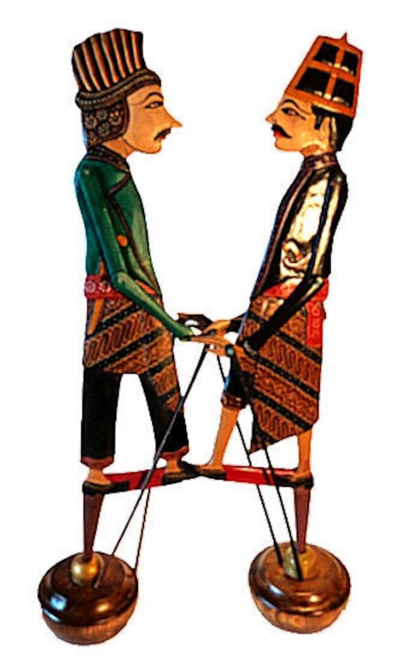 Hand Carved Javanese Puppets [wayang Kelitik] - Etsy
