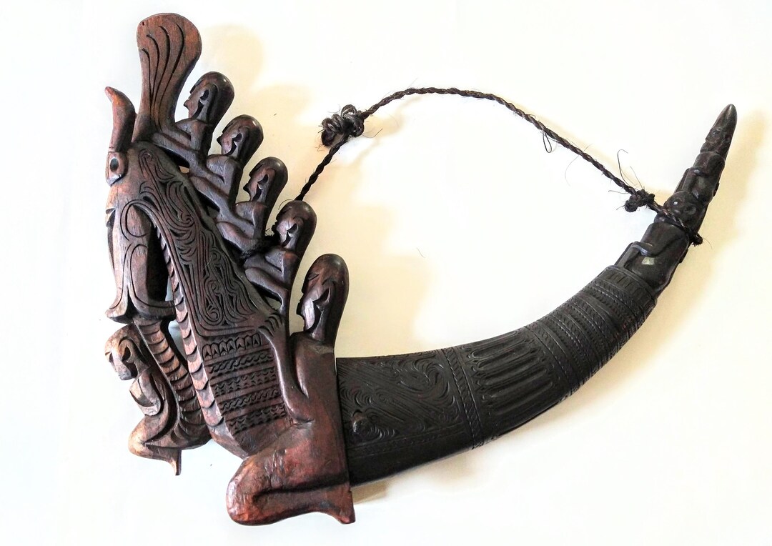 Beautiful Large Sumatran Horn and Wood Medicine Container - Etsy
