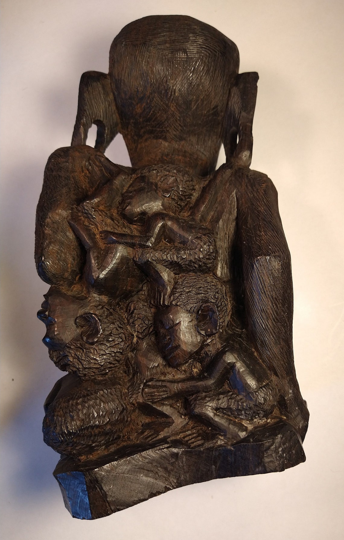 African Makonde Tree of Life Carving - Etsy