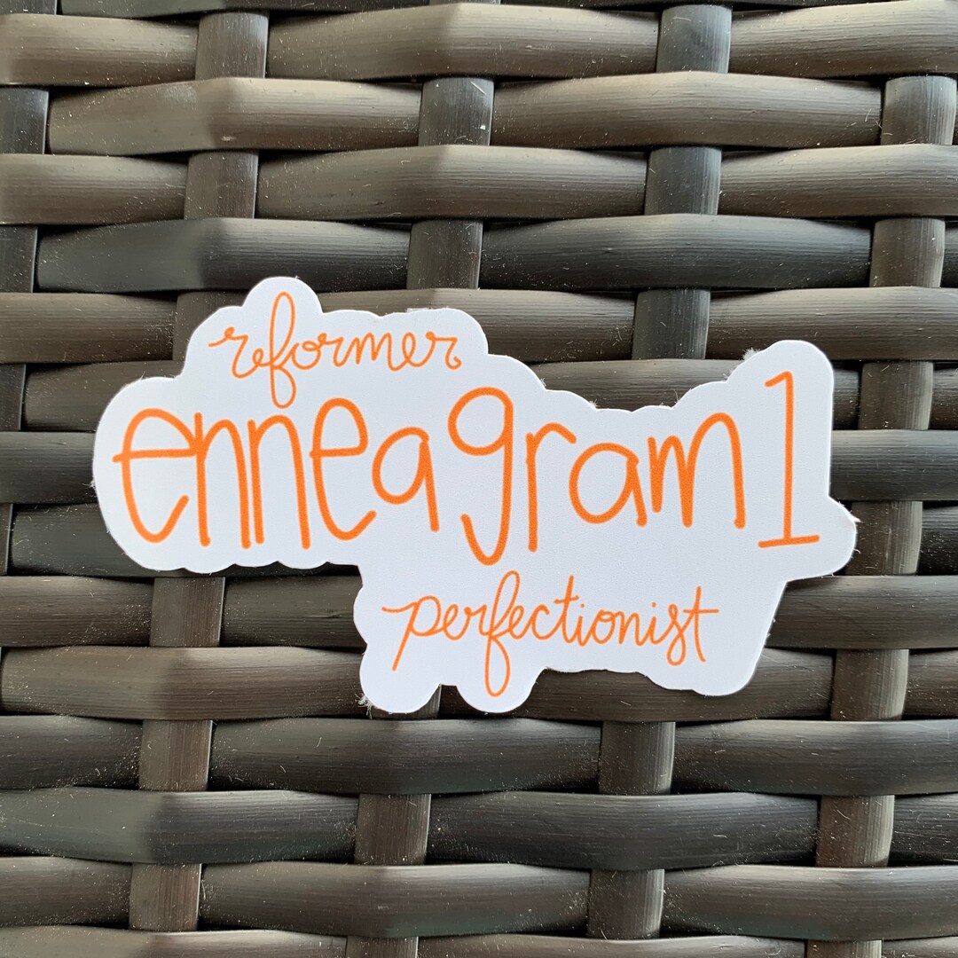 Enneagram One Sticker or Magnet | Perfectionist | Reformer | Laptop ...