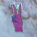 Peace Hand Sign Sticker or Magnet Laptop Sticker Waterbottle Sticker ...