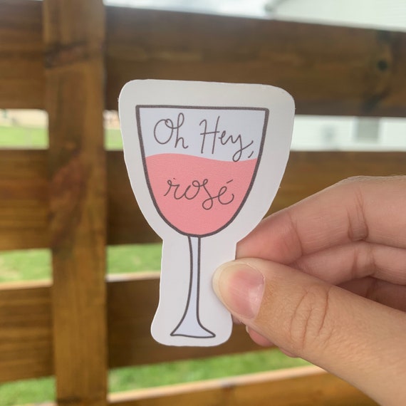 Oh Hey Rosé Sticker or Magnet Laptop Sticker Water Bottle | Etsy