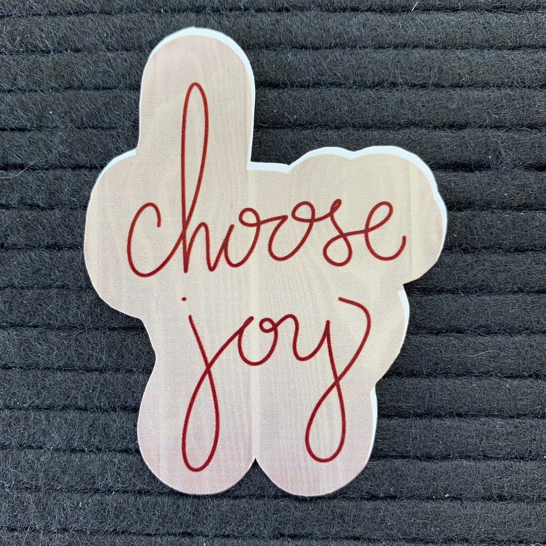 Choose Joy Sticker or Magnet| Laptop Sticker | Faith, Christian ...