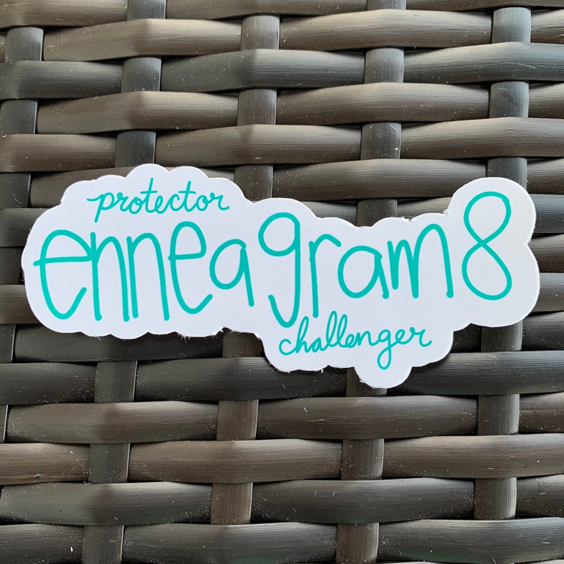 Enneagram Eight Sticker or Magnet Protector Challenger - Etsy