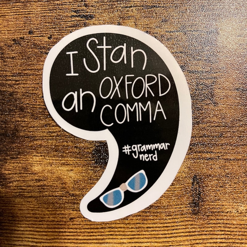 Oxford Comma - Etsy
