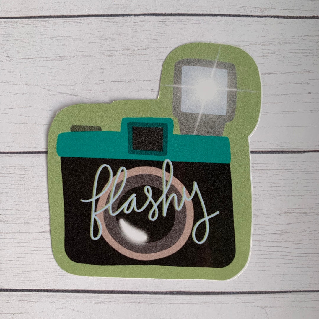 Camera Sticker or Magnet | Photographer Sticker | Laptop Sticker ...
