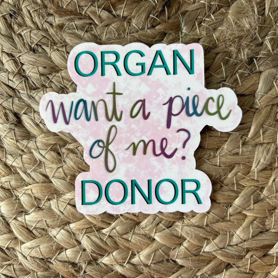 Organ Donor Sticker or Magnet Bundle | Laptop Stickers | Waterbottle ...