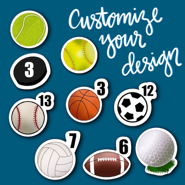 Locker Number Stickers - Etsy