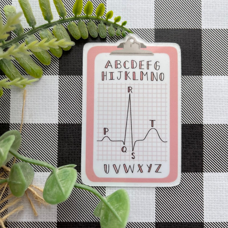 Ekg Stickers - Etsy