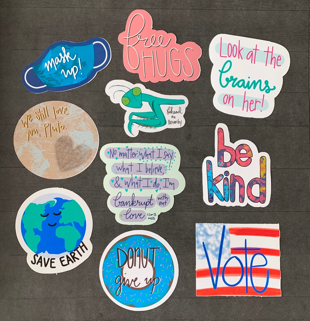 Make a Statement Sticker or Magnet Bundle Laptop Stickers Water Bottle ...