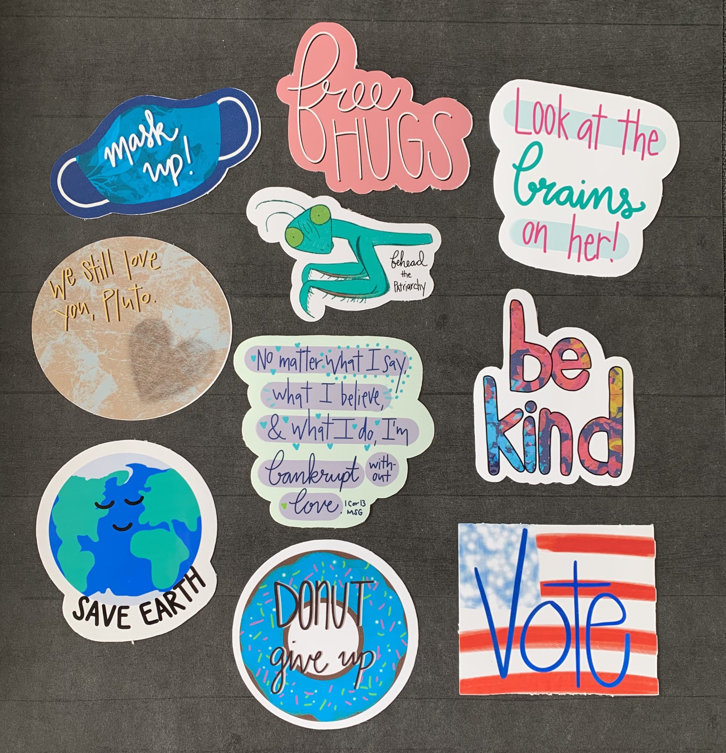 Make a Statement Sticker or Magnet Bundle Laptop Stickers | Etsy