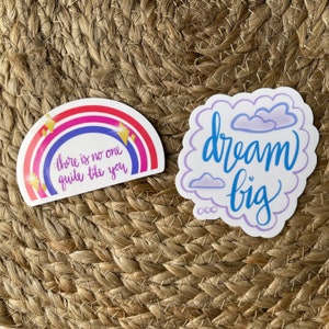 Positive Message Sticker or Magnet Bundle | Laptop Stickers | Water ...