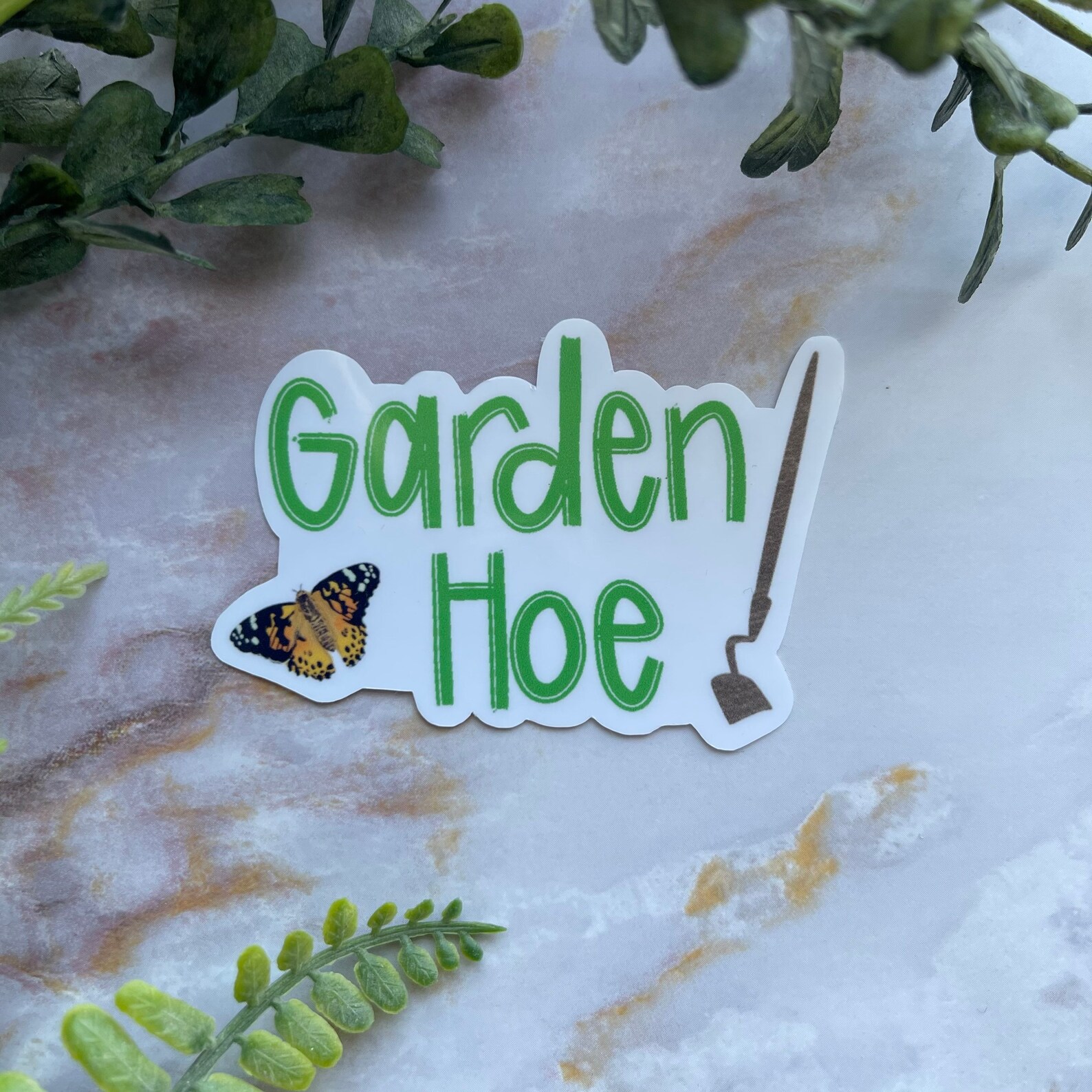 Garden Hoe Sticker or Magnet | Laptop Sticker | Water Bottle Sticker ...