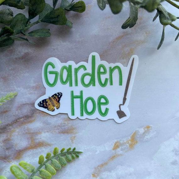 Garden Hoe Sticker or Magnet Laptop Sticker Water Bottle | Etsy