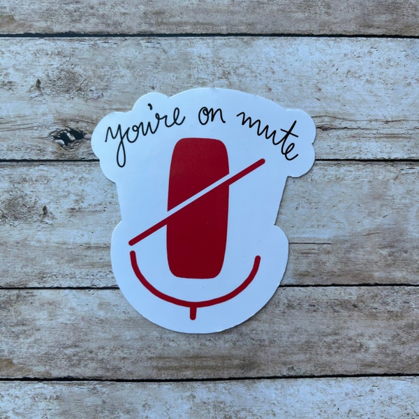 You're on Mute - Etsy