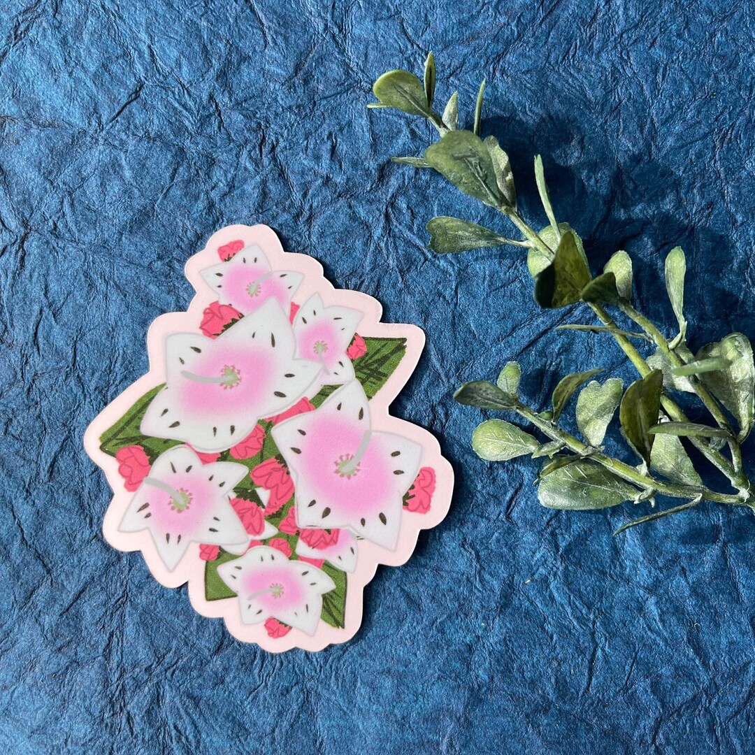 Mountain Laurel Sticker or Magnet | Laptop Waterbottle Sticker ...