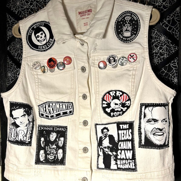 Punk Vest - Etsy