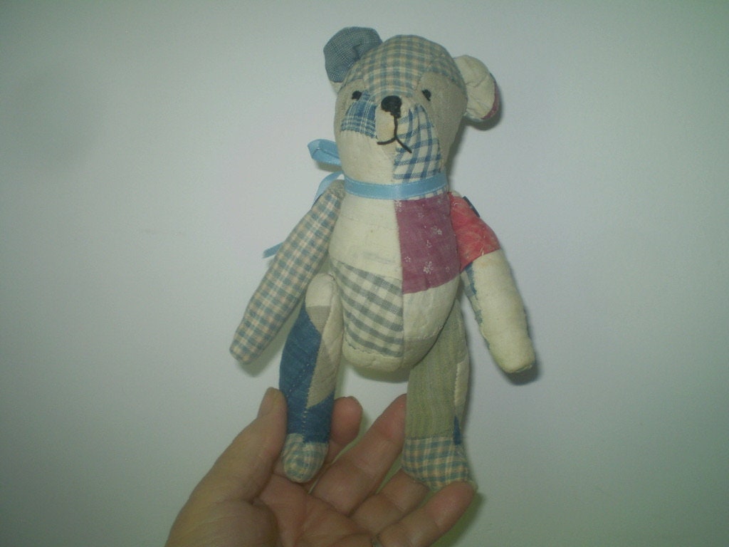 Stuffed Animals & Plushies Toys & Games Vintage Handmade Patchwork ...