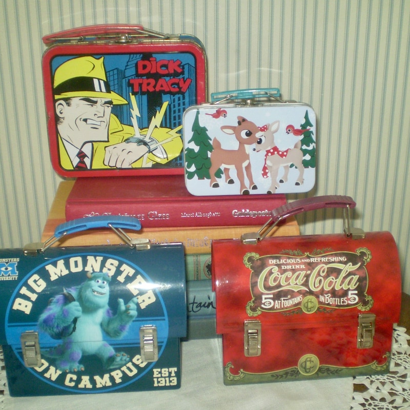 Vintage Lunch Box - Etsy