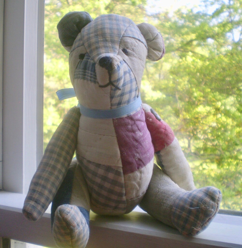 Stuffed Animals & Plushies Toys & Games Vintage Handmade Patchwork ...