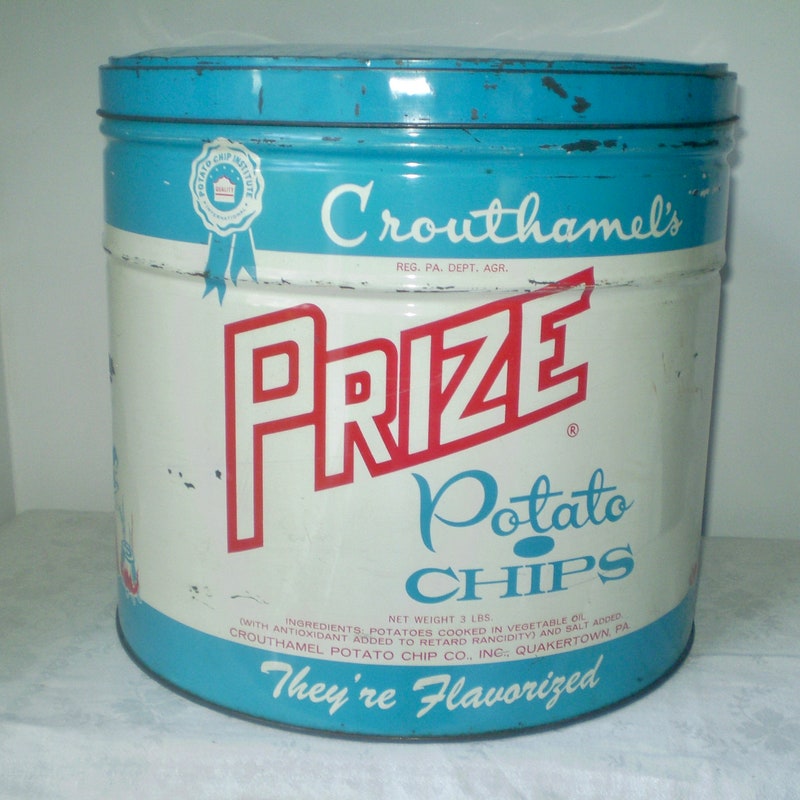 Potato Chip Tins - Etsy