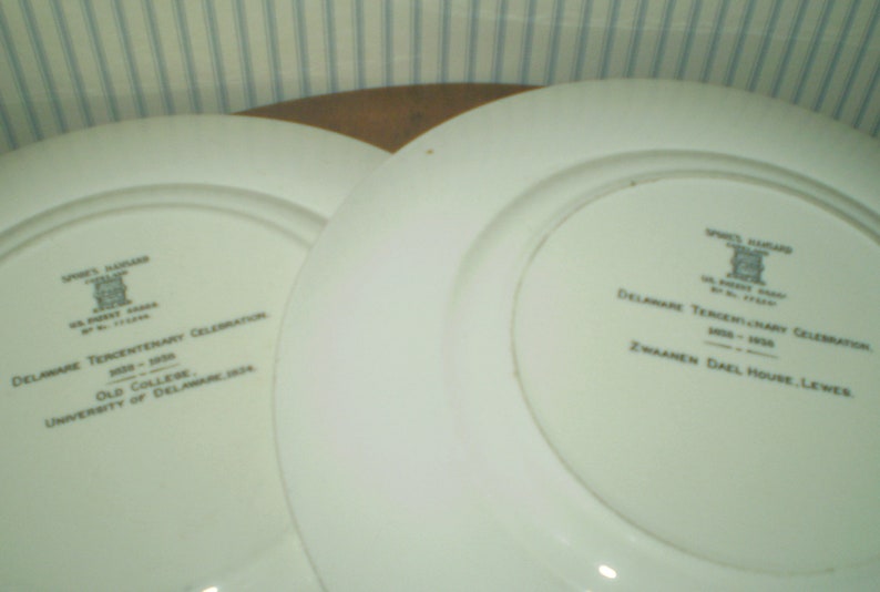 SALE Spode's Mansard Copeland Delaware Tercentenary | Etsy