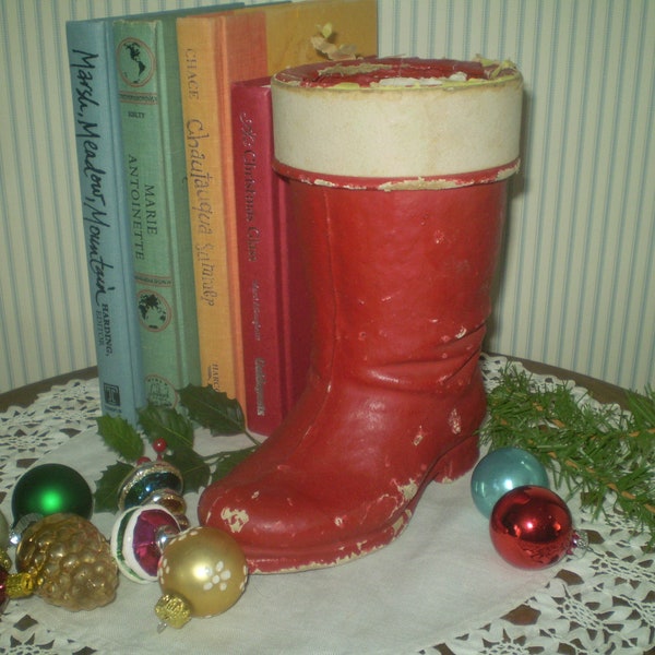 Paper Mache Santa - Etsy