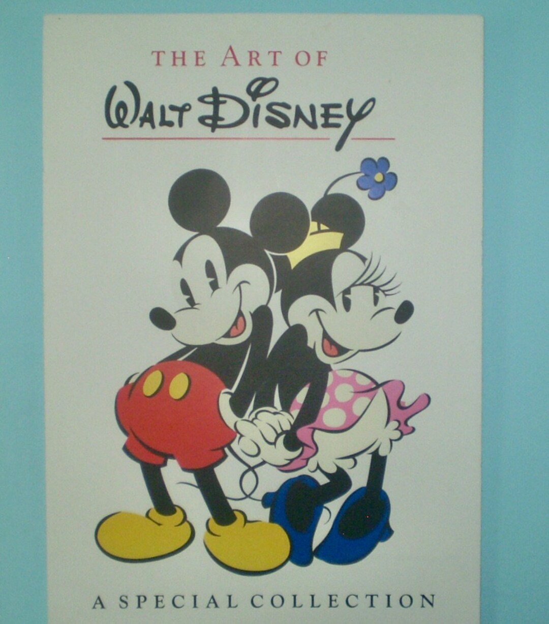 Sale- DISNEY Poster- MICKEY & MINNIE- Art of Walt Disney Special ...