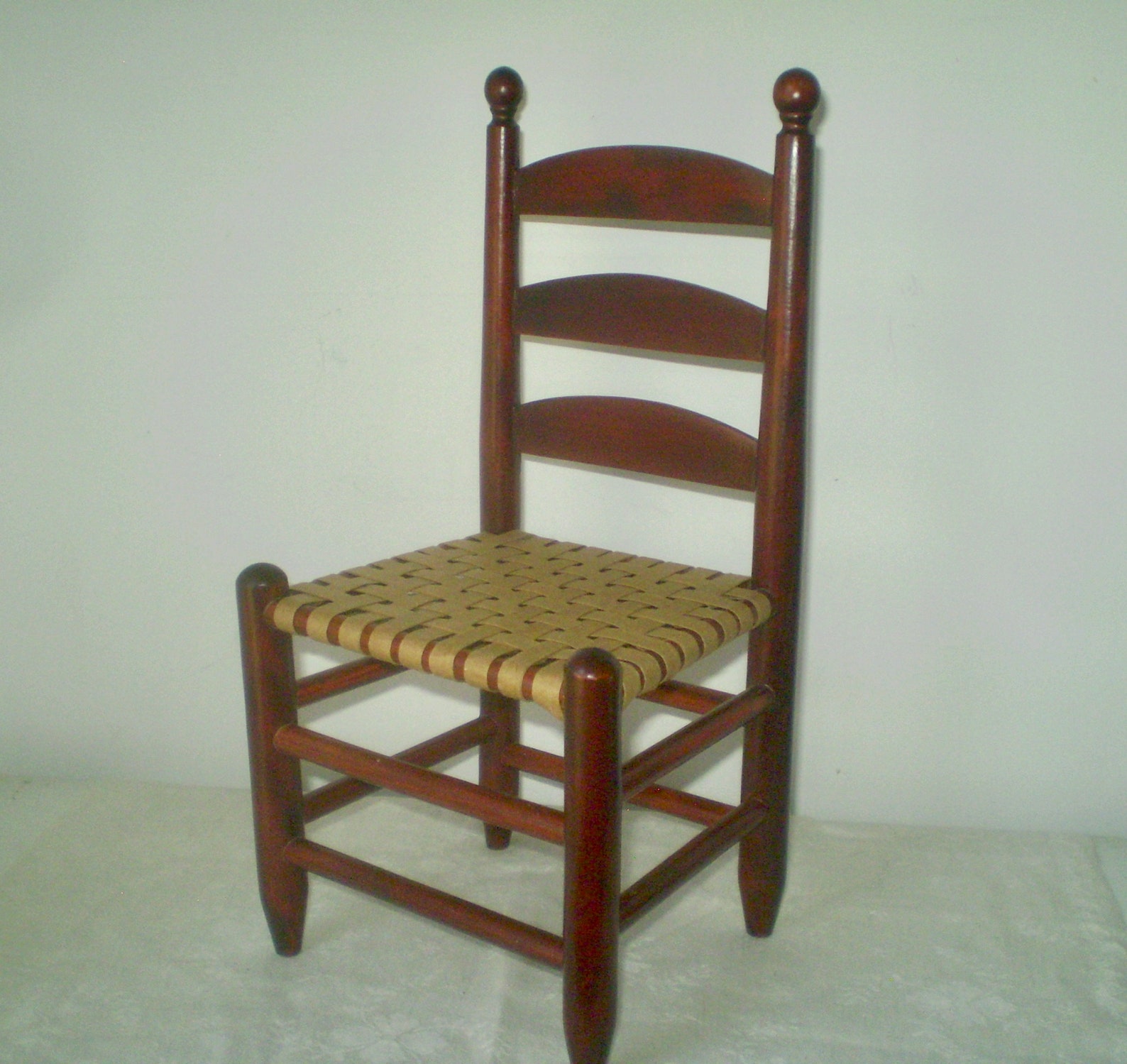 Miniature Wooden Chair for Doll or Teddy Bear Little Woven - Etsy