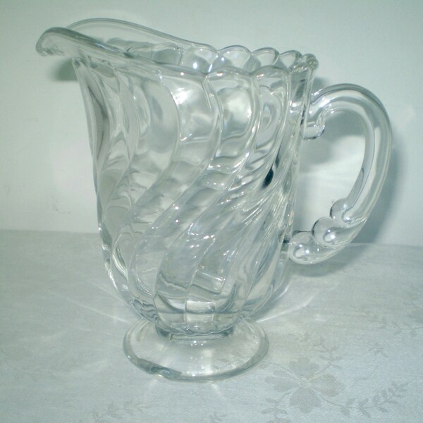 Small Glass Pitcher - Etsy
