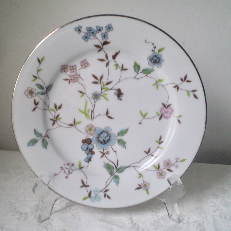 Floral China Plates - Etsy