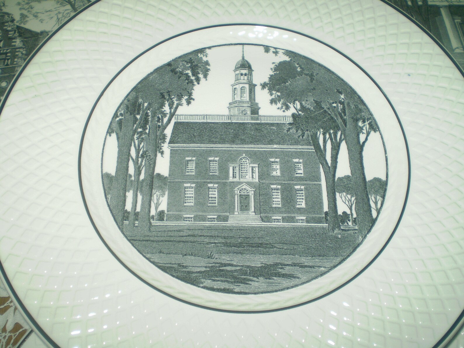 SALE Spode's Mansard Copeland Delaware Tercentenary | Etsy