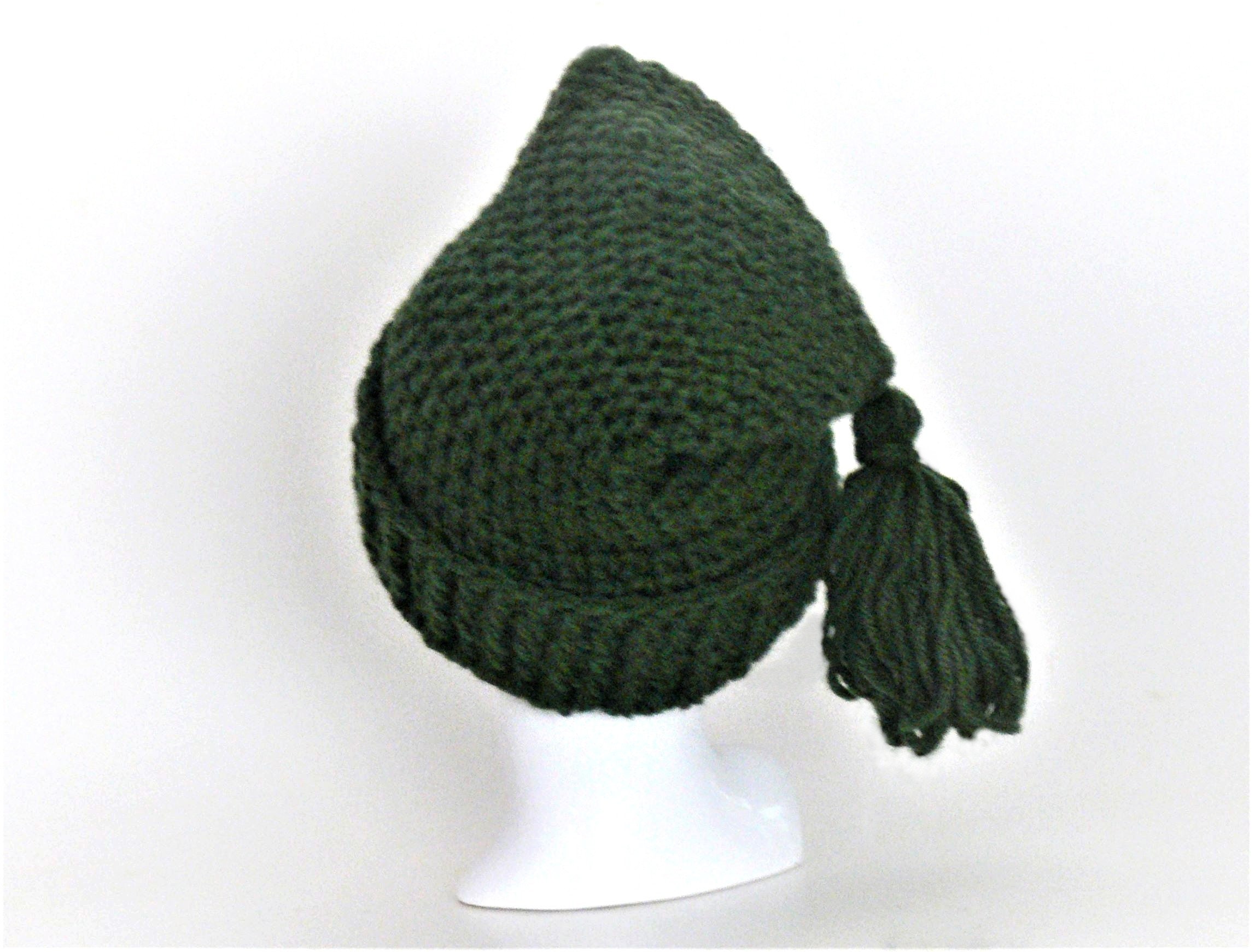 Crochet Pattern Easy French Canadian Toque Stocking Cap | Etsy