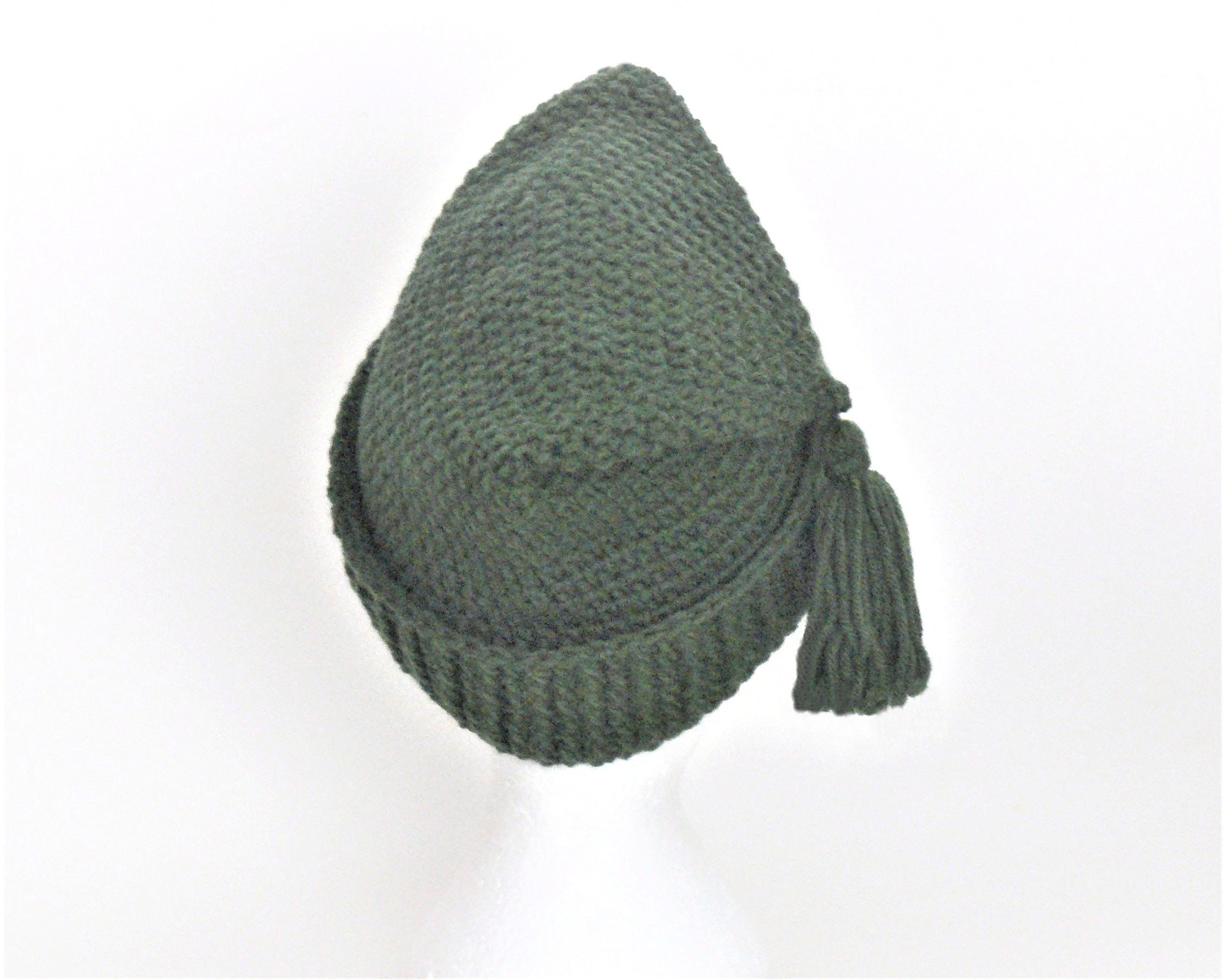 Crochet Pattern Easy French Canadian Toque Stocking Cap | Etsy