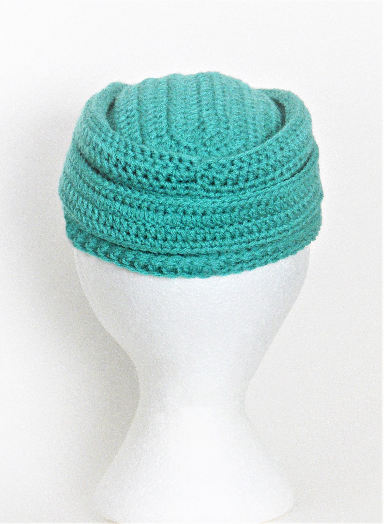Crochet Pattern - Stewardess Pill Box Hat, Women's Hat, Summer, Winter ...