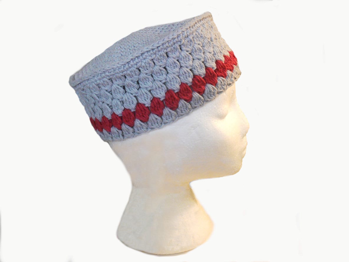 Kufi Hat Crochet Pattern