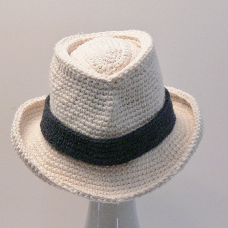 Crochet Fedora - Etsy