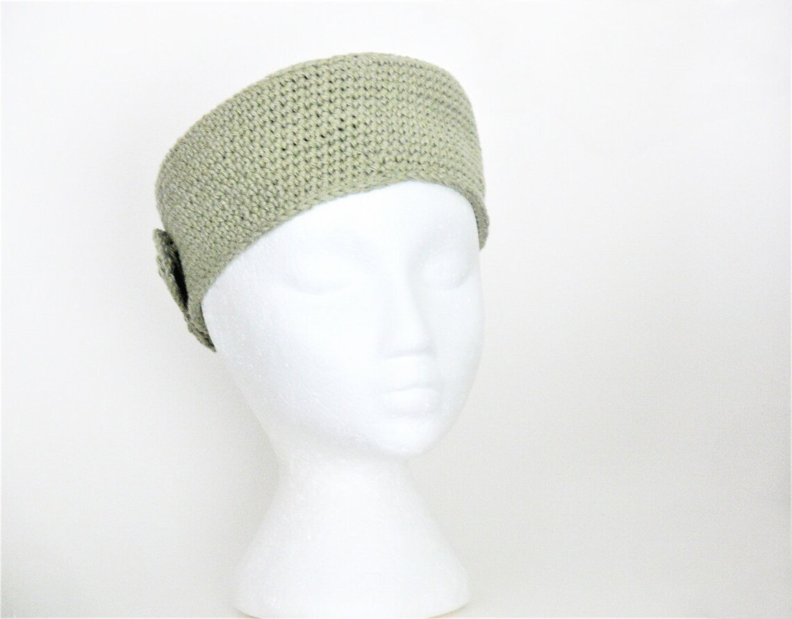 Crochet Pattern - Leaf Bow Pill Box Hat. Womens Small, Medium, Large, X ...
