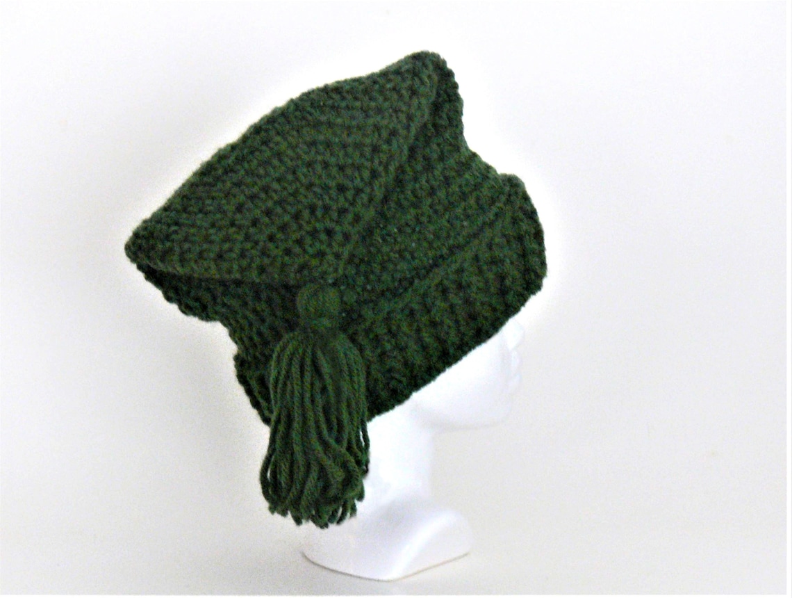 Crochet Pattern - Easy - French Canadian Toque - Stocking Cap - Baby ...