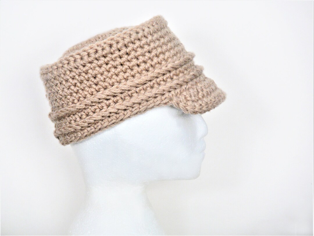 Crochet Pattern - Field Hat With or Without Fold up Neck Shield - Easy ...