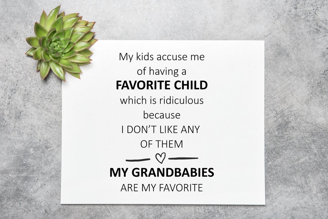My Grandbabies Are My Favorite Digital PNG Cut File JPEG Download File ...