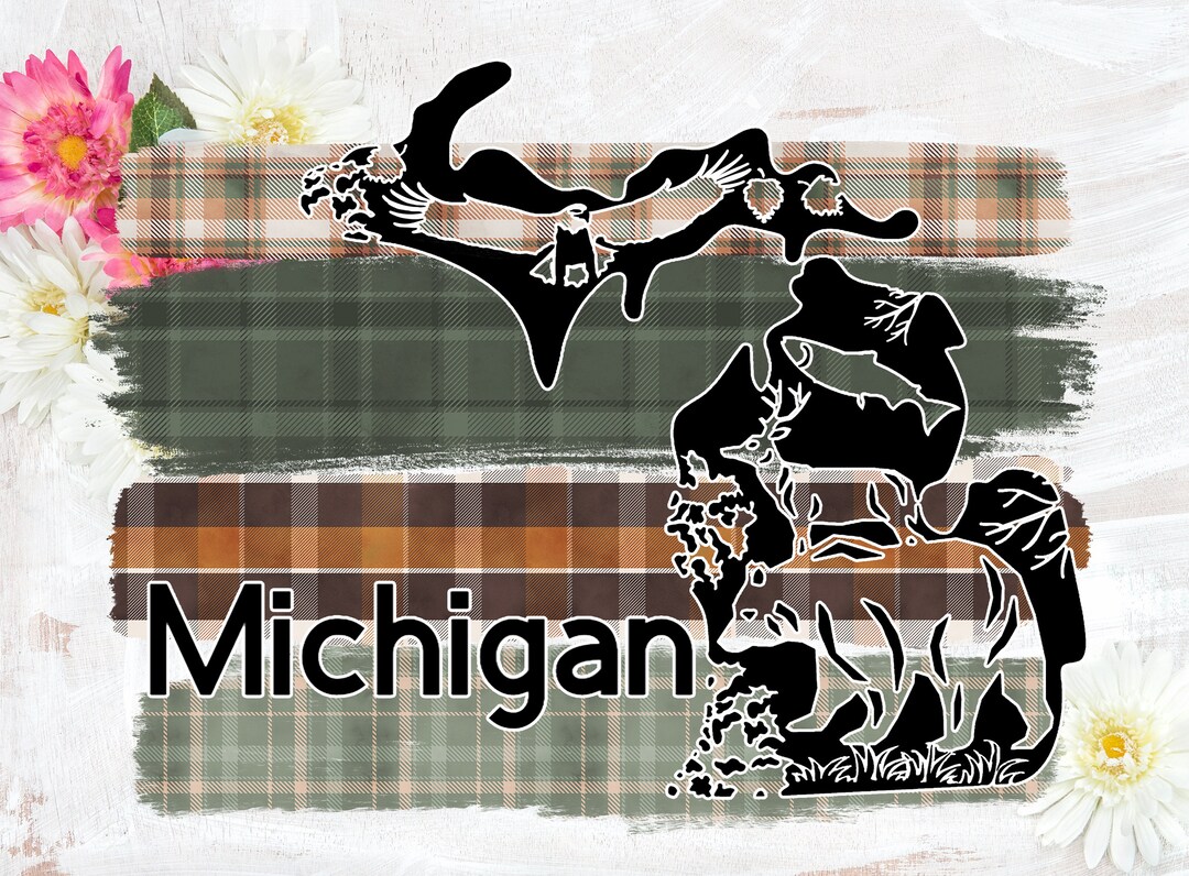 Michigan State Digital Art PNG | Sublimation Design for Shirts and ...