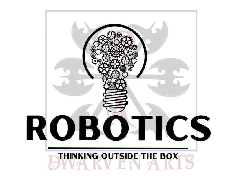 Robotics Thinking Outside the Box Digital PNG Cut File | JPEG | Download File | Sublimation ...